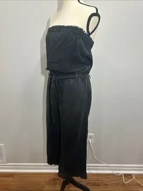 Bella Dahl | Pants & Jumpsuits | Bella Dahl Strapless Black Grey ...